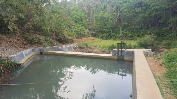 Pembangunan DAM Parit Poktan Mulya Tani Bersumber Dari DAK Selesai ...