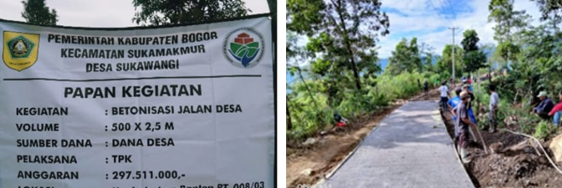 Akses Jalan di Wilayah Desa Sukawangi Terus Dibangun | demokratis Akses Jalan di Wilayah Desa Sukawangi Terus Dibangun | demokratis