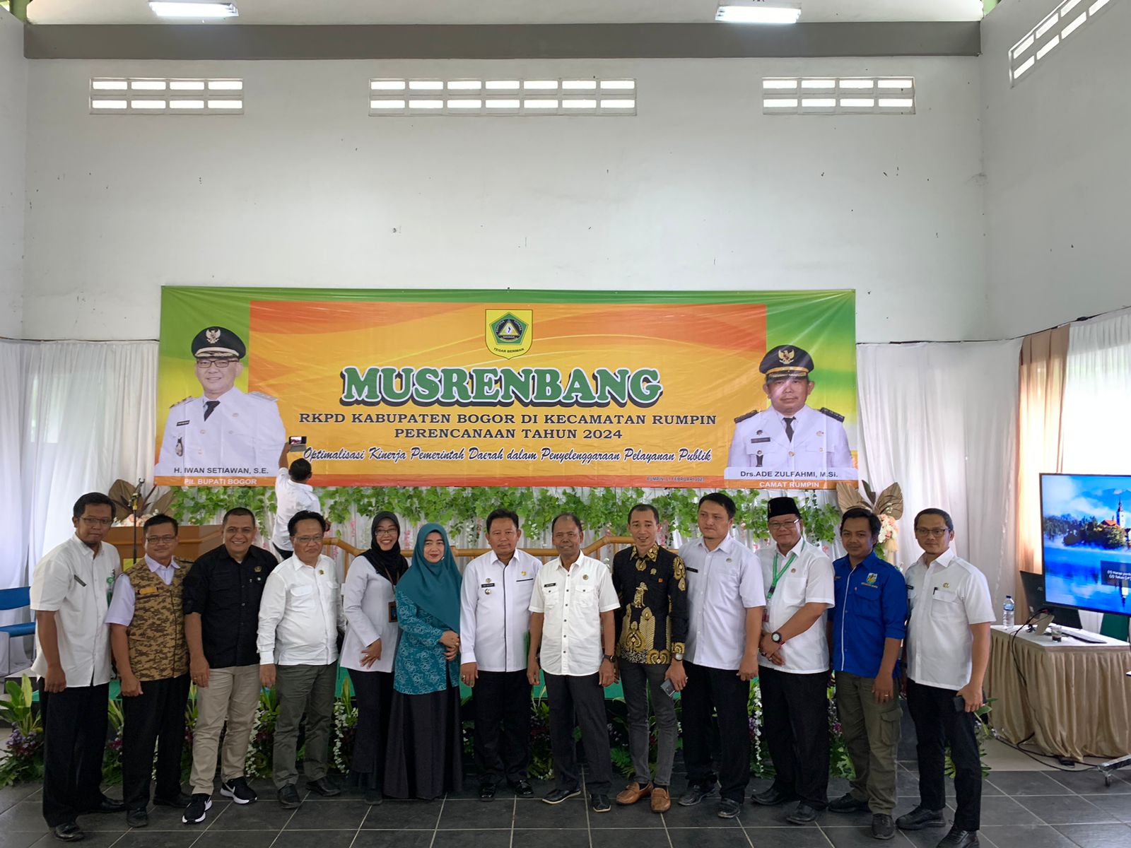 Musrembang Kecamatan Rumpin Kabupaten Bogor Tahun 2023-2024 Skala ...